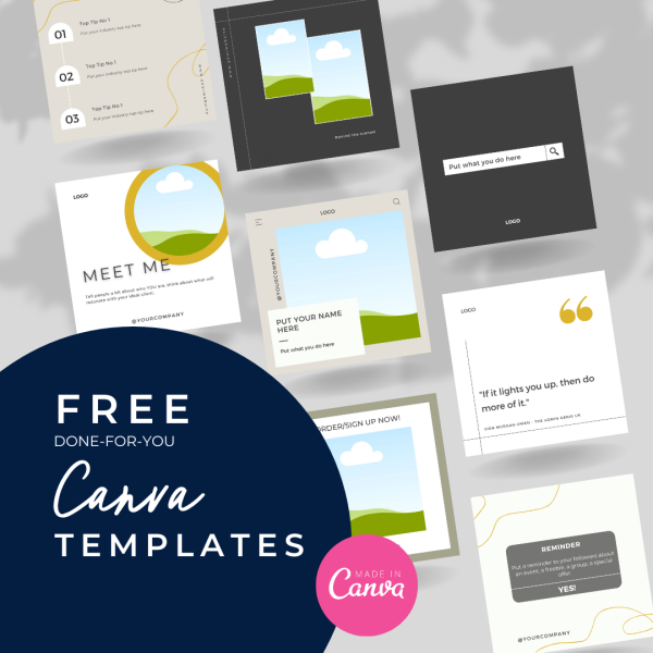 Free Canva Templates | Digitally Dazzling